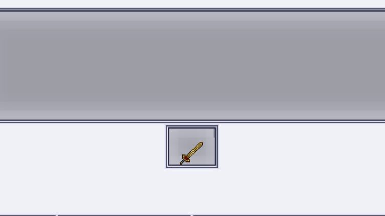 Terraria (Wiki): Gold Broadsword - AVGG